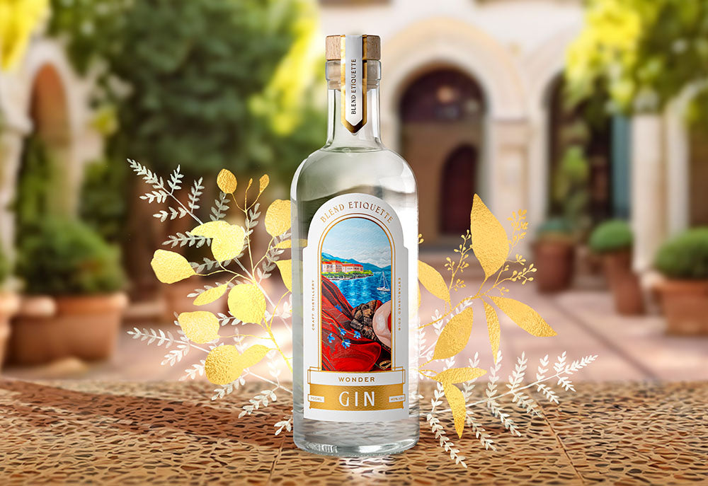 Blend Etiquette Wonder Gin (700ml) – Garden Street Gin Club