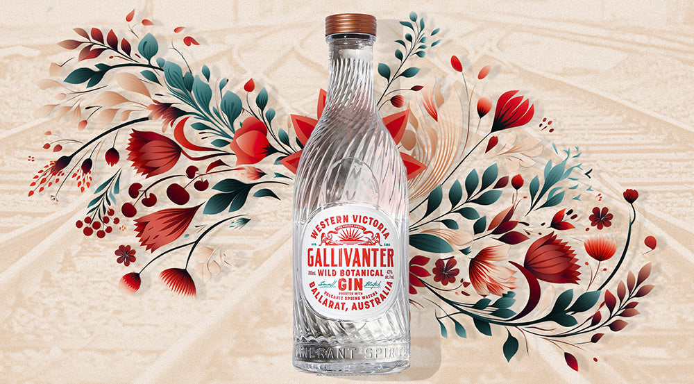 Behind Itinerant Spirits Gallivanter Gin – Garden Street Gin Club