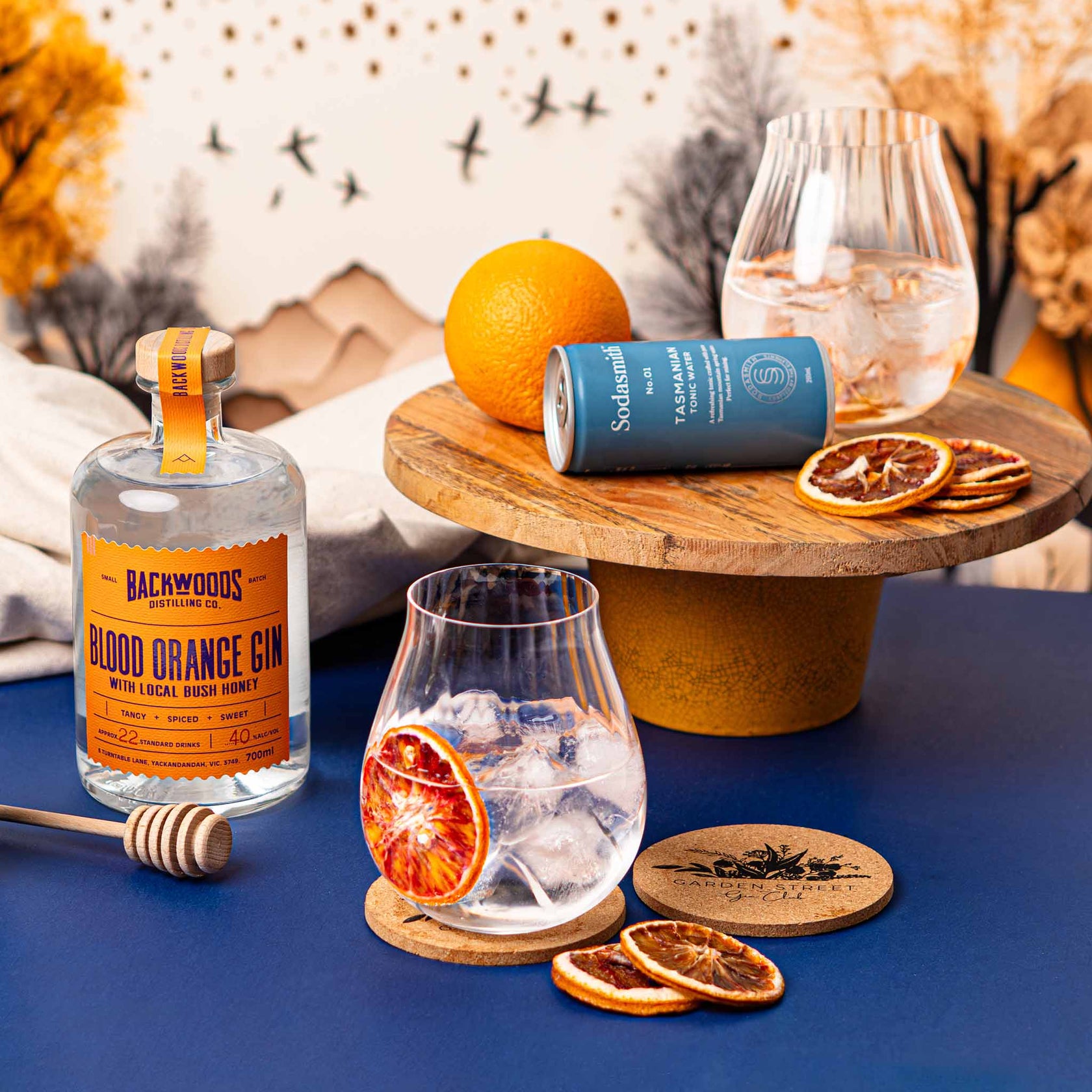 February Gift Box 2026 + Stemmed Glasses – Garden Street Gin Club