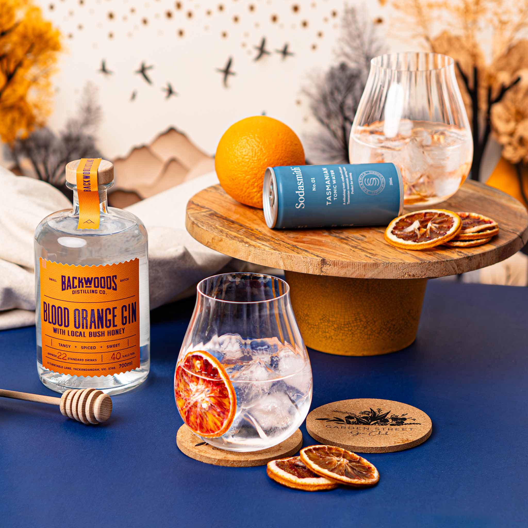 February Gift Box 2026 + Stemmed Glasses – Garden Street Gin Club