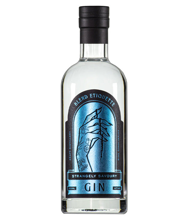 Blend Etiquette Strangely Savoury Gin (500ml) – Garden Street Gin Club