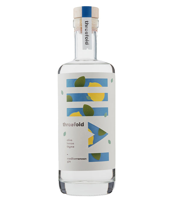Threefold Mediterranean Gin (500ml) | Garden Street Gin Club